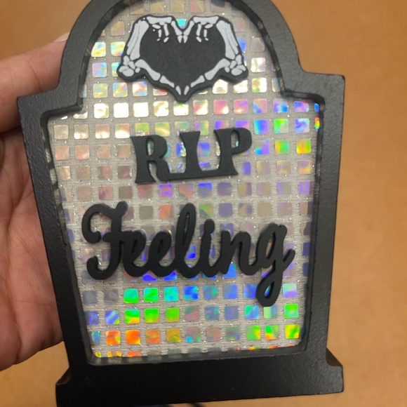 Other | Holographic Rip Feeling Plaque | Poshmark